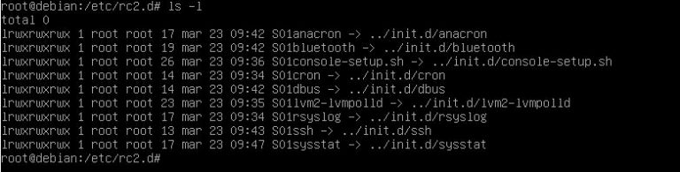 Proceso de inicio de Linux en SysV - SeguiNET